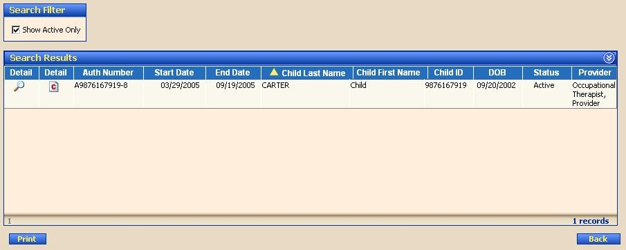 How Do I Print a List of Authorizations